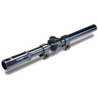 BSA Optics 4x15 mm Rimfire Rifle Scope Clam Pack w/ Rings | R4X15CP