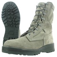 Wellco Steel Toe Air Force Hot Weather Flame Resistant Sage Green Boots ...