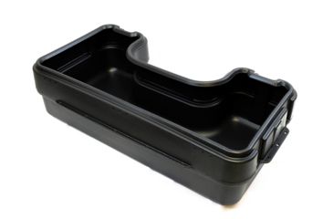 Plano Rear Mount ATV Box w/ hinged cover - Black | 151001