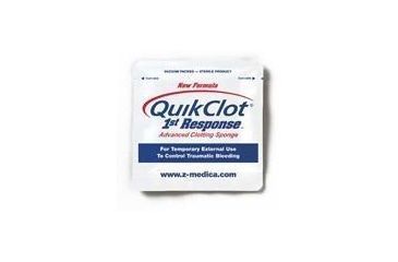 QuikClot 1st Response Advanced Clotting Sponge w/ Hemostatic Agent ...