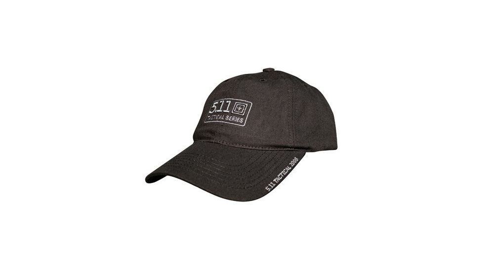 5.11 Hat w/ 5.11 Tactical Logo, Black, Cap 89252HB