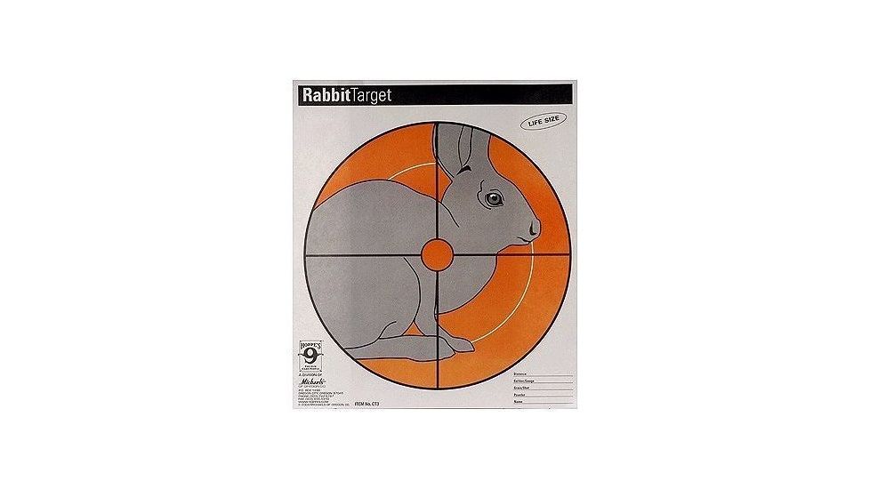 Hoppes Rabbit Paper Target 20/pk CT3