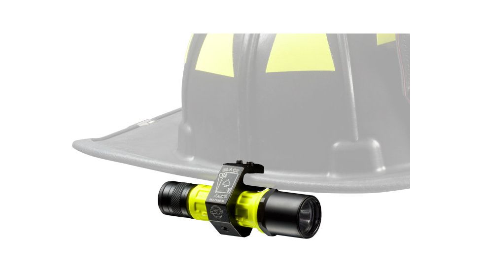 Surefire G2L Fire Rescue LED Flashlight & Helmet Mount Kit, Fireman Light & Blackjack Mount ...