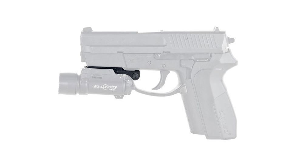Surefire MR10 X200 Flashlight Mount w/ Integral Rail for SIG SP2340 ...