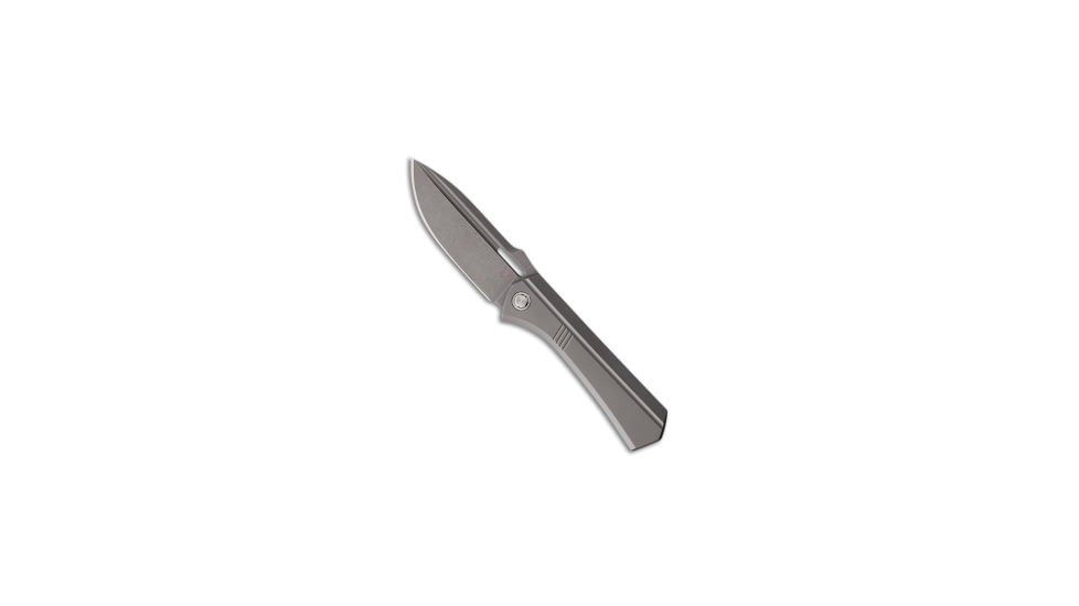 Vanguard Knives Continuum Frame Lock Knife Gray Titanium 3.4 Black SW ...