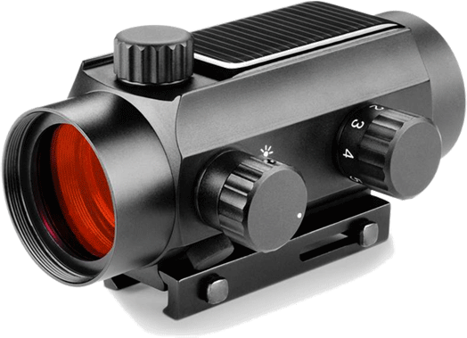 Tasco Red Dot 1x30mm Solar Cell Rifle Scope BKR30SOLR