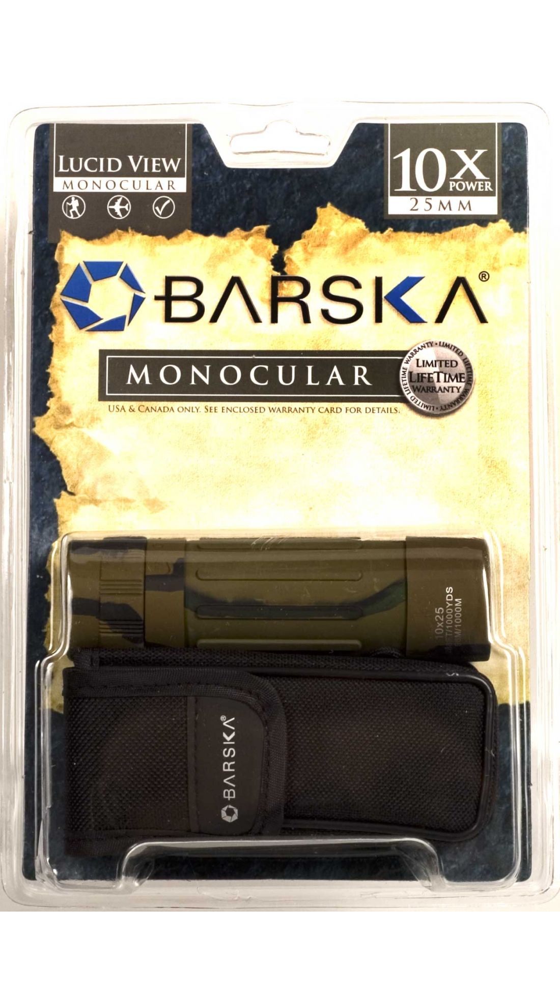 Barska 10x25mm Lucid-View Pocket Monoculars Up to 36% Off | AA10195