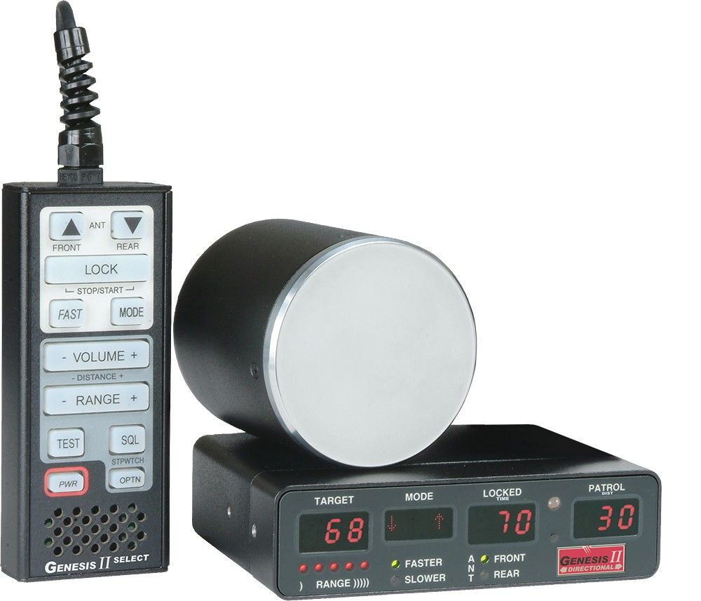 Decatur Genesis II Select Dash Mounted Radar (MPH) w/ 1 K band for In ...