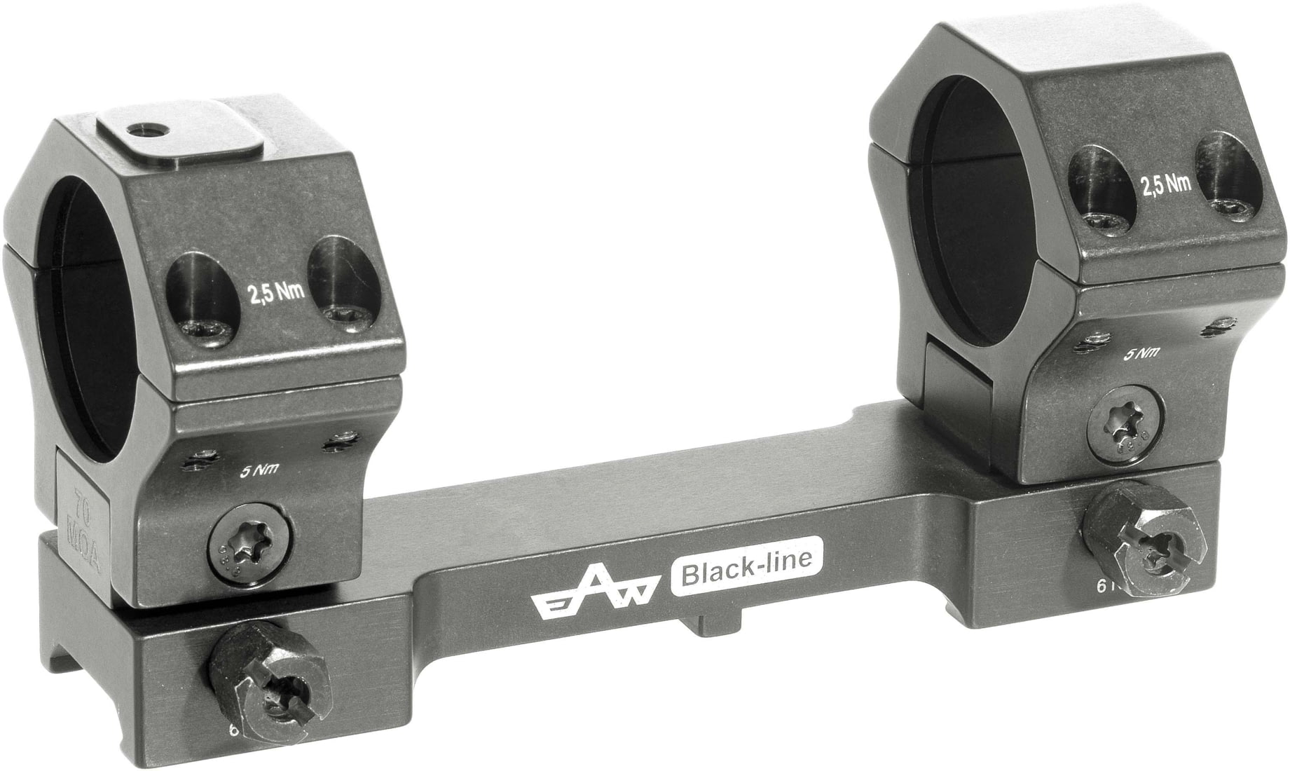 EAW Black Line Adjustable 0-70 MOA Scope Mount | 482033422021070