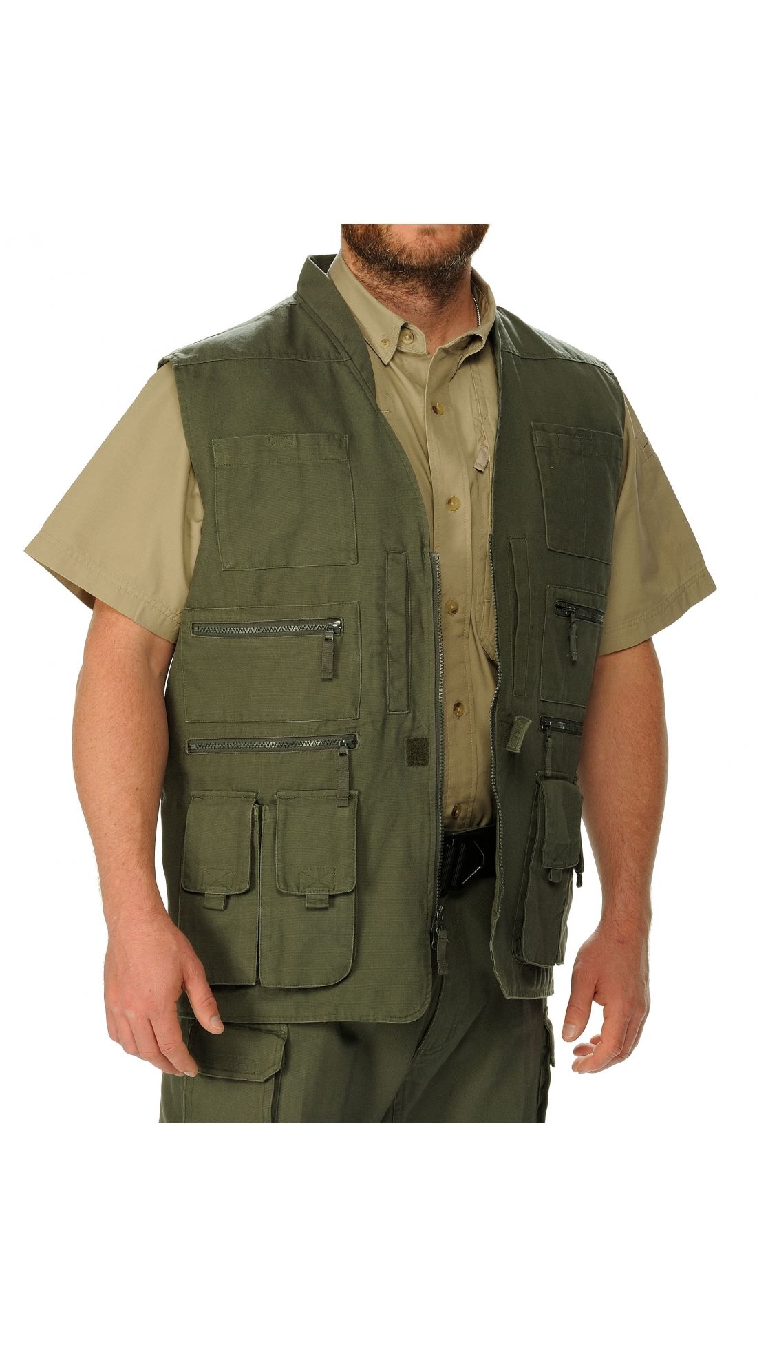 EOTAC 101 Operator Grade Tactical Vest Color Black Size 2XL