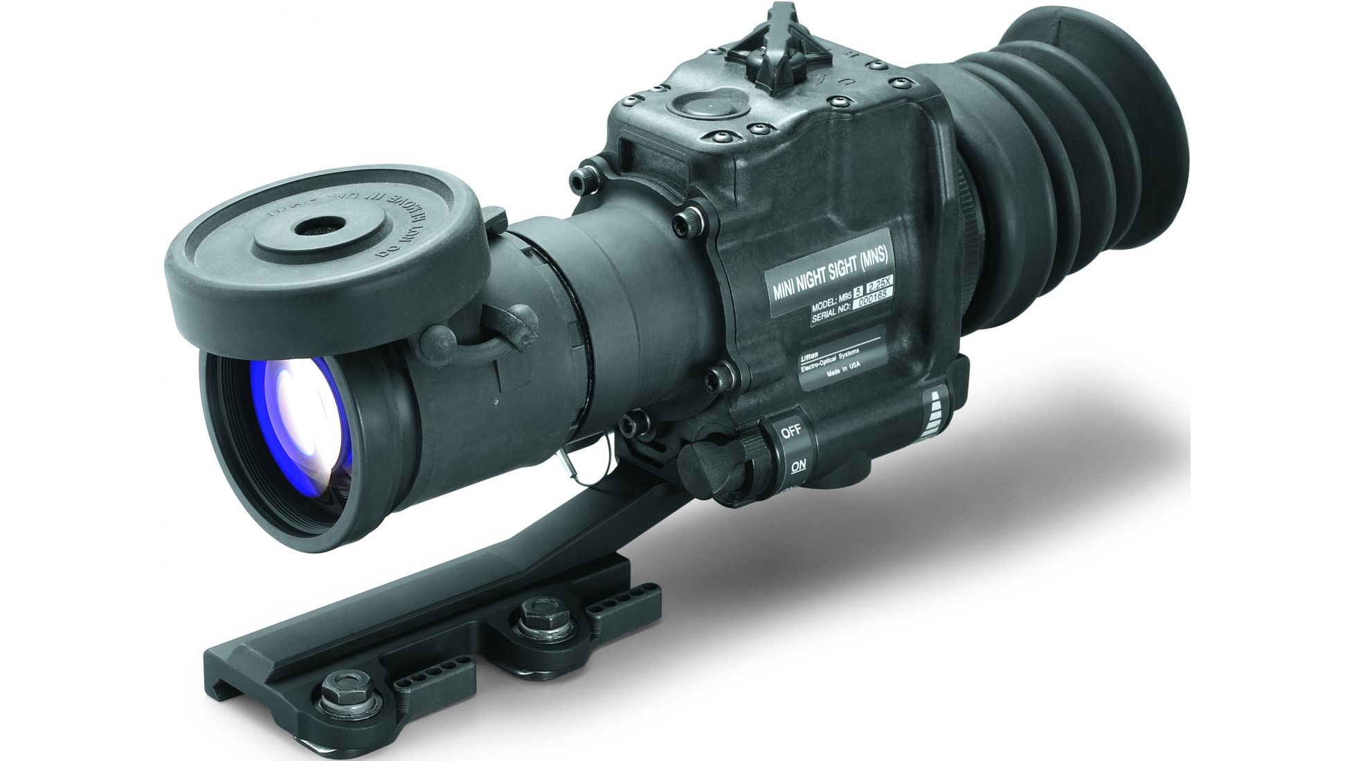 EOTech M955 2.25x Night Vision Weapon Sight MNS w/ Red Dot Aiming M 955 ...