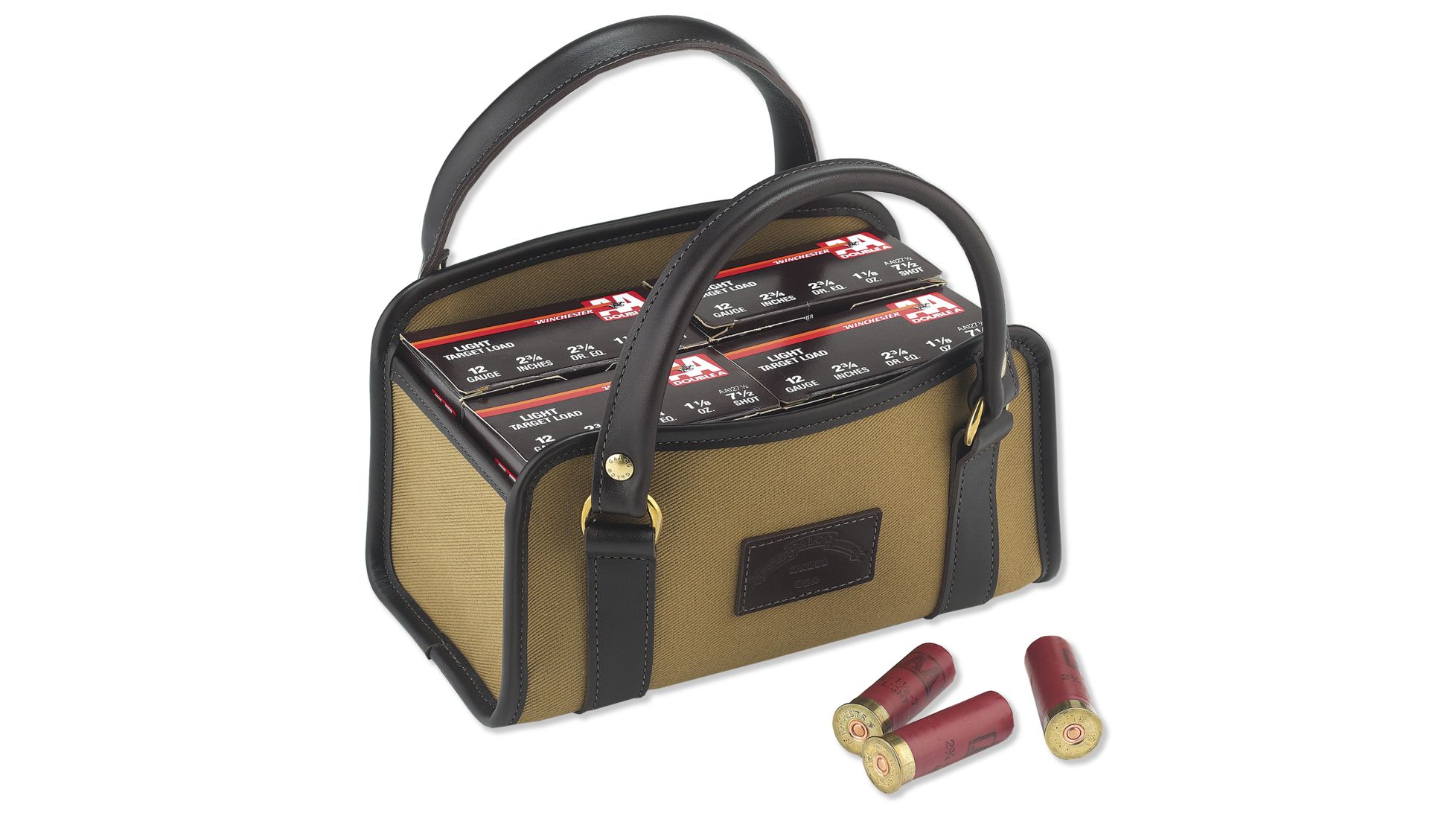 Galco Four Box Shell Carrier Canvas & Leather