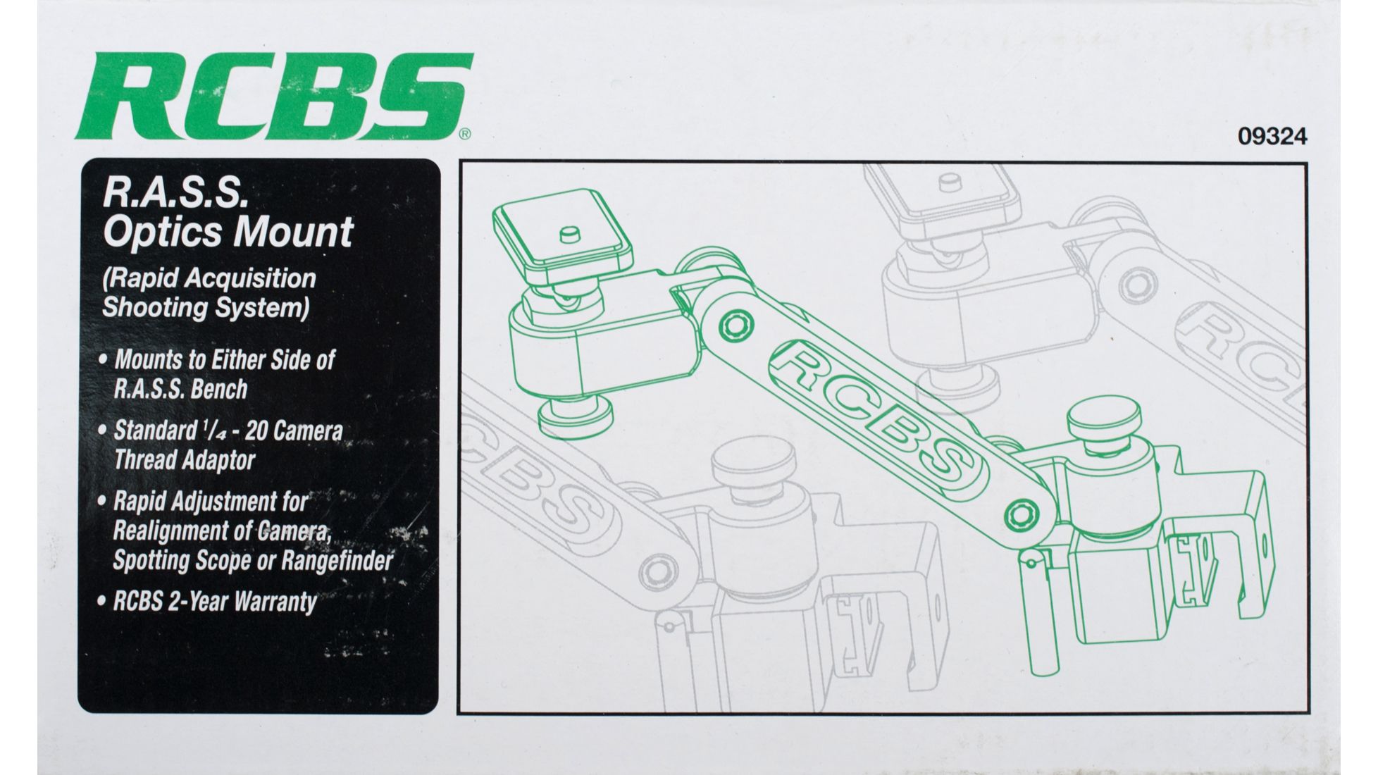 RCBS Rass Optics Mount - 9324