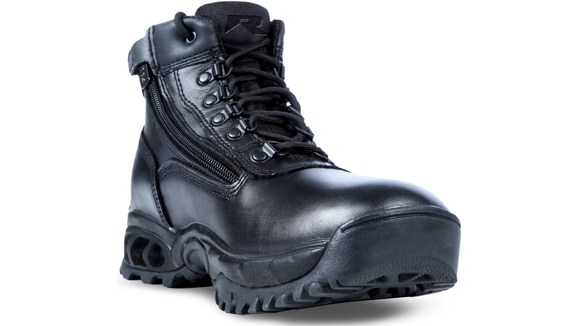 Ridge Outdoors 8003ALWP Mid Side Zip All Leather Waterproof Boot