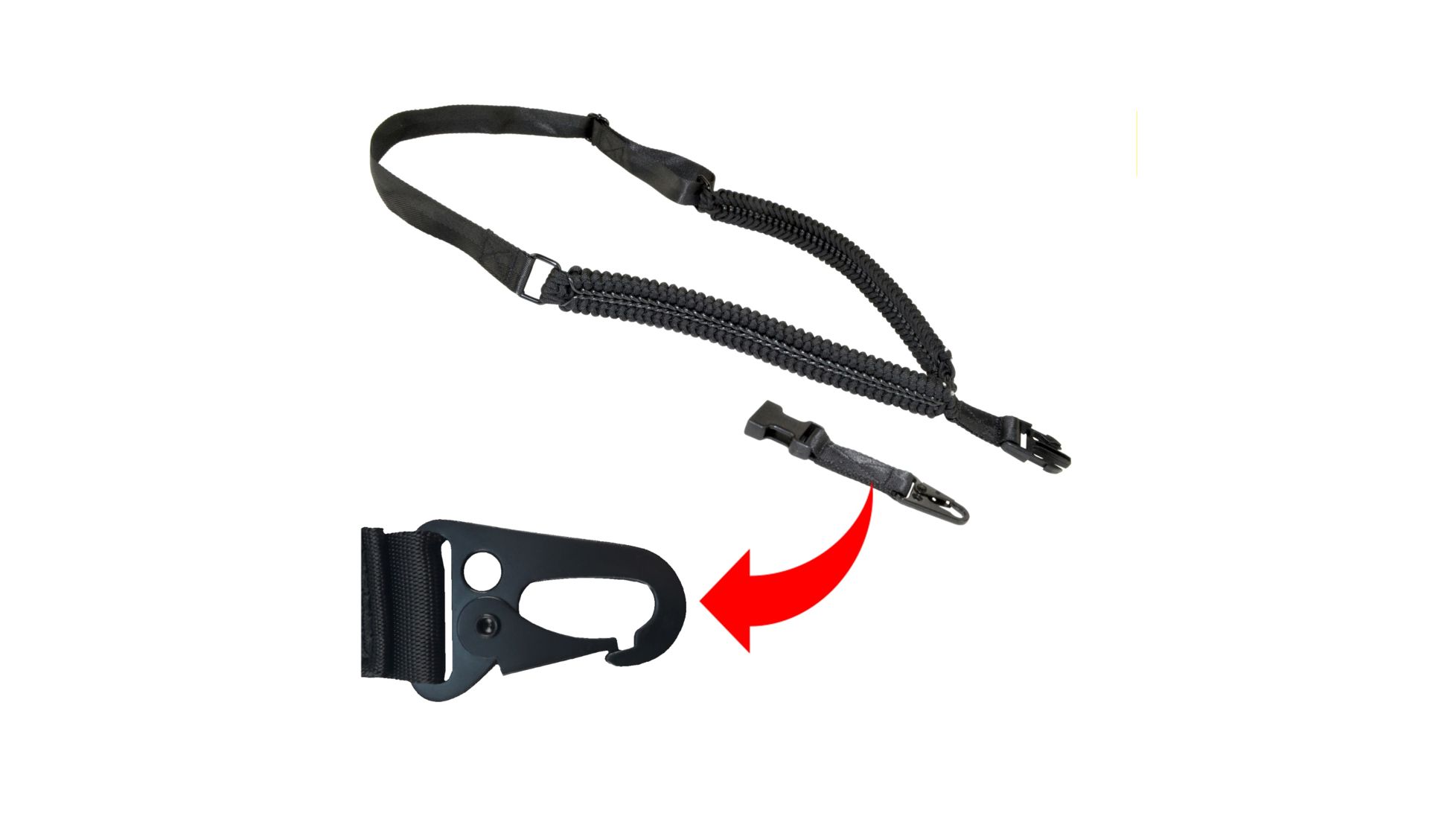 Sniper Single Point Paracord Tactical Slings Up to 27% Off | On Sale 1PPS-B